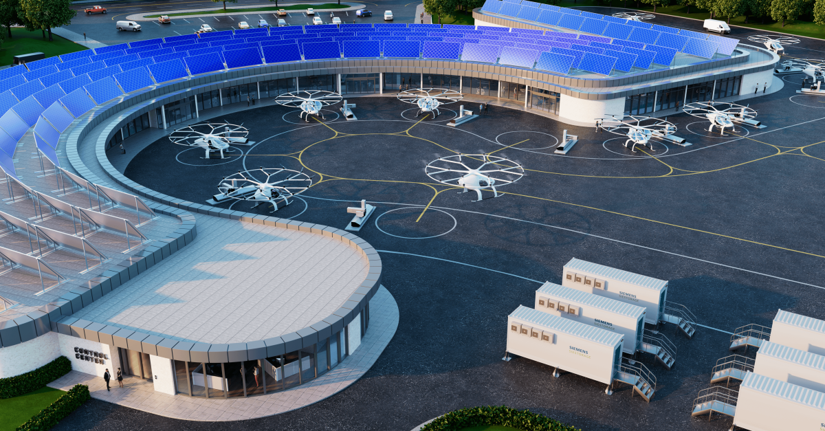 Siemens a Skyway budou vyvíjet infrastrukturu pro vertiporty - Tiskové ...